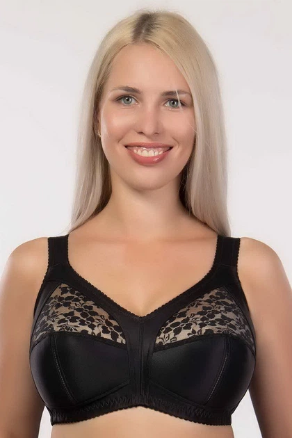 М'який бюстгальтер без кісточок 1402/501 black Elita 90F black (6000003015890) от продавца ...