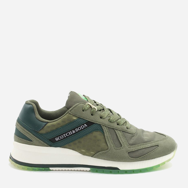 Мужские сникеры Scotch&Soda 22837774-S744 42 Зеленые (4062035189057 ...
