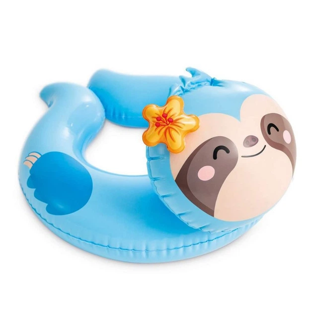 Детский надувной круг Intex 59220, 58 x 55 см Ленивец – фото, отзывы ...