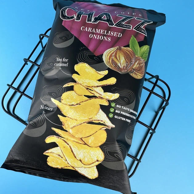 Чипси Chazz карамелізована цибуля 90 г від продавця: Vlipli – купити в ...