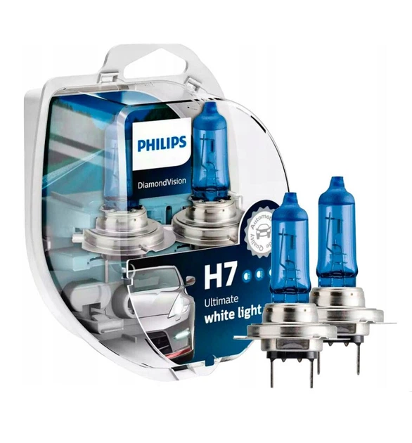 Галогенная автолампа PHILIPS H7 Diamond Vision 12972DVS2 12V 55W ...