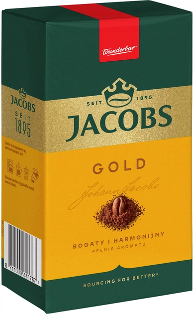 Купити Кава мелена Jacobs Gold 250 г (8711000681787) - ROZETKA. Вигідна ціна на Кава мелена ...