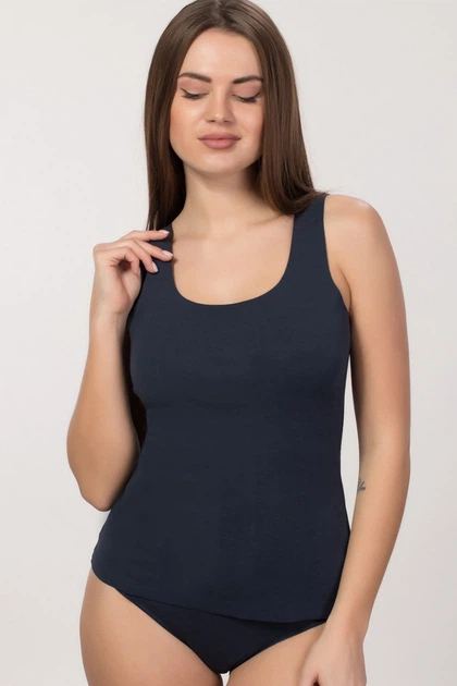 Безшовна майка з бавовни 6100 Elita M blue (6000002785855) от продавца: UniqueBraUA – в интернет ...