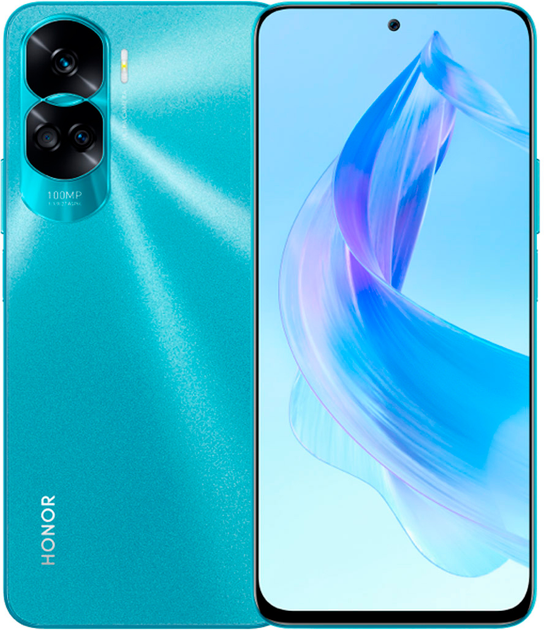 Мобильный телефон Honor 90 Lite 5G 8/256GB Cyan Lake Global – фото ...