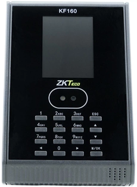 Биометрический терминал ZKTeco KF160 – фото, отзывы, характеристики в ...