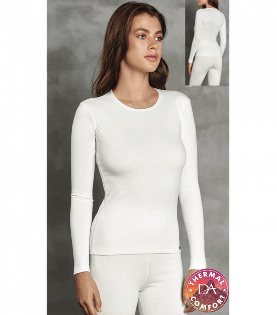 Термокофта Viloft с длинным рукавом - Doreanse - 8583 - XL - Молочный – Брендовая одежда | ROZETKA