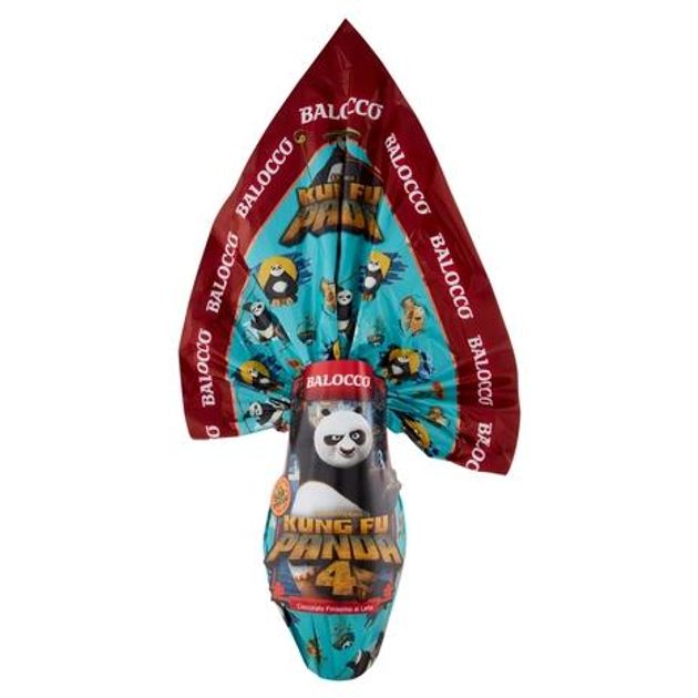 Большое шоколадное яйцо Balocco Kung Fu Panda 4 (Кунг-Фу Панда 4), 240 ...