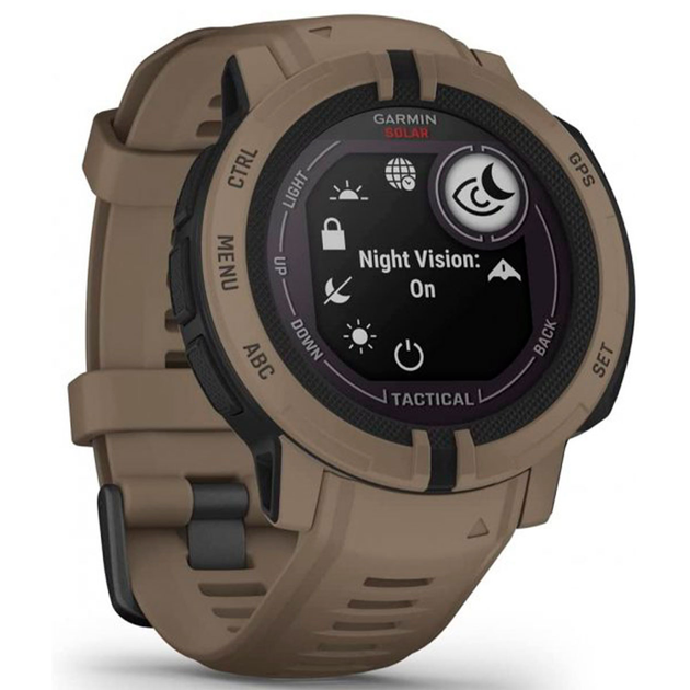 Спортивные часы Garmin Instinct 2 Solar Tactical Coyote Tan – фото ...