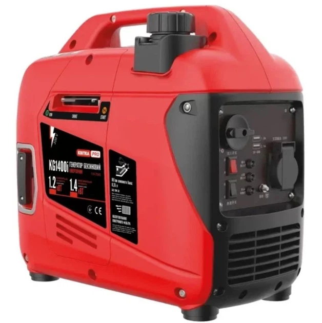 Инверторный бензиновый генератор КВІТКА PRO KG1400i (110-7045) – фото ...
