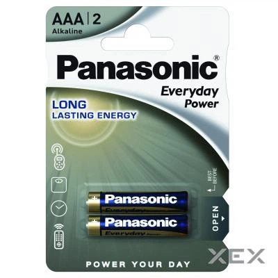 Батарейка Panasonic AAA LR03 Everyday Power * 2 (LR03REE/2BR) – фото ...