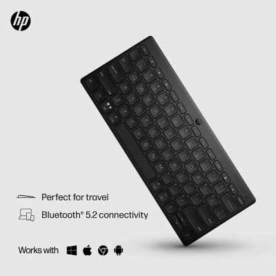 Клавиатура HP 350 Compact Multi-Device Bluetooth UA Black (692S8AA) – фото, отзывы ...