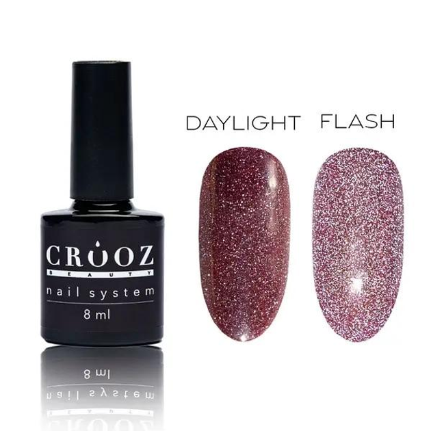 Гель-лак світловідбивний Crooz Crystal Gel Polish рожева шампань №05 8 ...