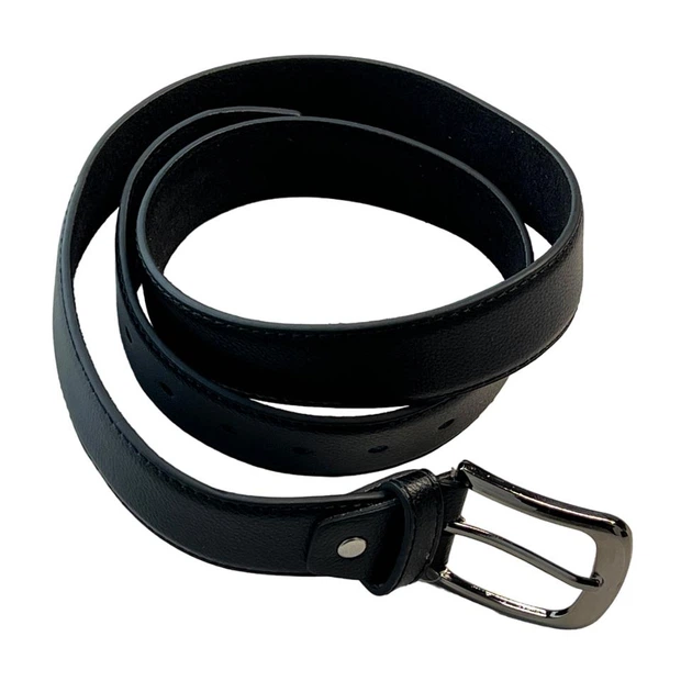 Ремінь чоловічий з класичною пряжкою 125 см чорний 79201401 від продавця Buymil в