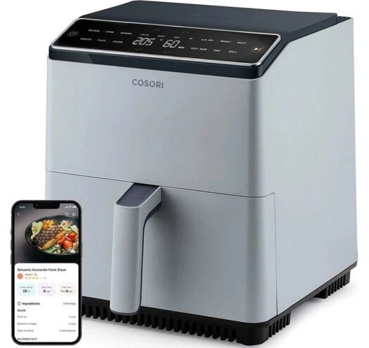 Фритюрниця COSORI Smart Dual Blaze Chef Edition 6.4-Litre (CAF-P583S ...