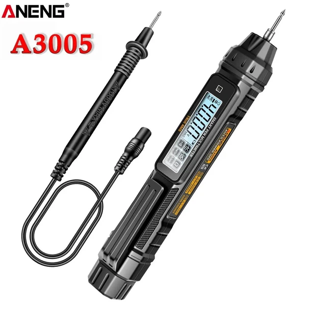 Компактний багатофункціональний цифровий мультиметр ручка ANENG A3005 ...