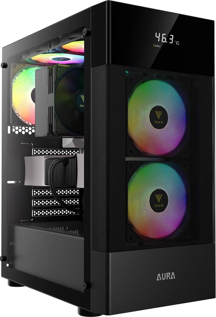 Корпус Gamdias Aura GC5 Black (4712960139541) – фото, отзывы ...