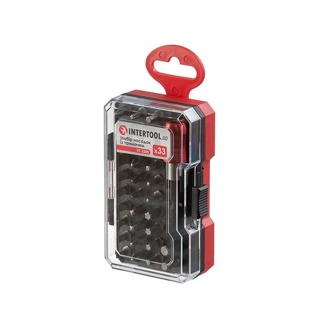 Набір насадок з тримачем 33 од. INTERTOOL VT-3380 – фото, отзывы, характеристики в интернет ...