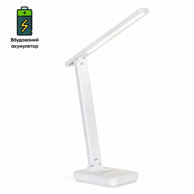 Светодиодная настольная лампа Mealux DL-11 LED аккумуляторная 18650 1200mAh 5V 740Lx 4W – фото ...