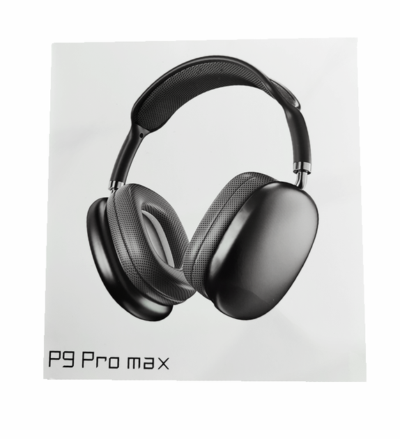Беспроводные полноразмерные Bluetooth наушники P9 Pro Max Черные купить ...