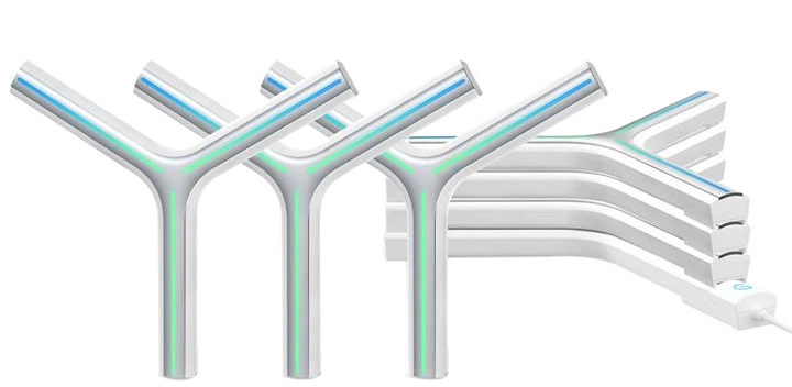 Govee Набір настінних світильників H6065 Y Shape Light Panel 7шт RGB ...