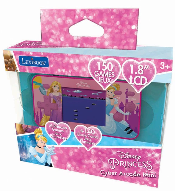 Портативная консоль Lexibook Disney Princess 150 в 1 (3380743088686 ...