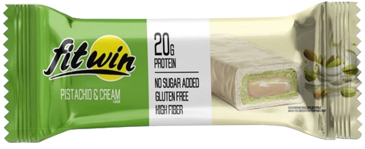 Протеиновый батончик Fitwin Protein Bar 60 г Фисташка Крем – фото, отзывы, характеристики в ...