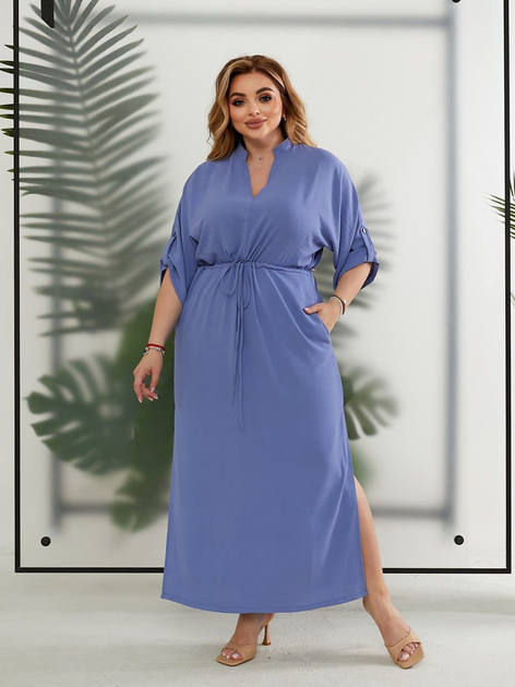 Платье-футболка длинное летнее женское New Fashion 241-1 54-56 ...