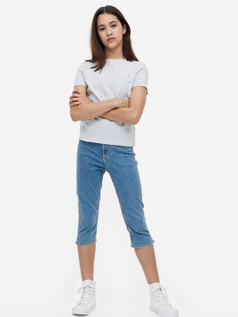 Подростковые джинсы для девочки H&M 061036549 146 см Синие ...