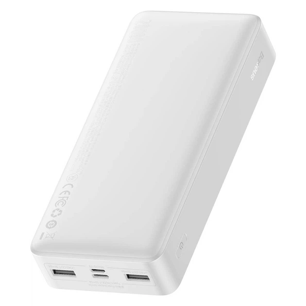 Батарея універсальна Baseus Bipow 20000mAh, 15W, USB-C/3A, 2*USB-A/3A ...
