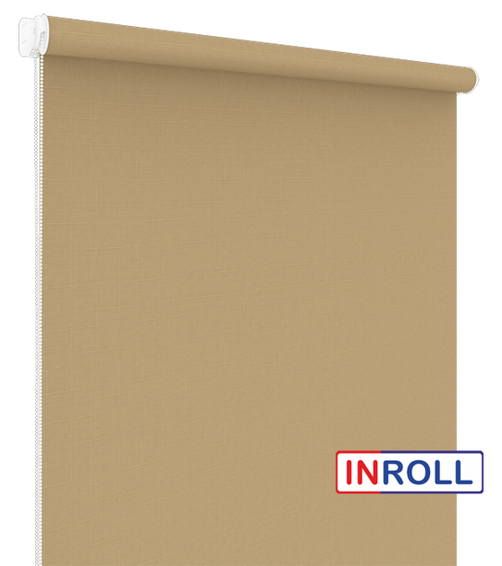 Ролета тканевая INROLL Есо-Mini Plus 32,5х165 см Len Бежевый 881 – фото, отзывы, характеристики ...