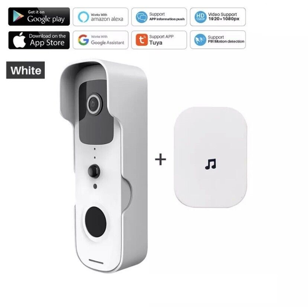 Умный видеодомофон Tuya smart wifi ip видеозвонок с датчиком движения ...