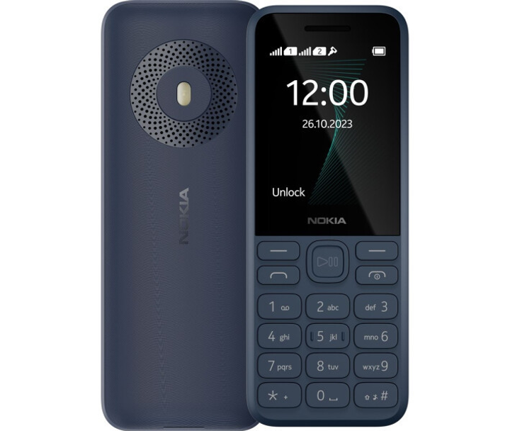 Телефон кнопочный Nokia 130 TA-1576 Dual Sim 2023 темно синий – фото ...