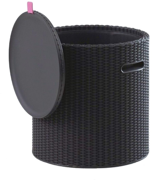 Стул-ящик Keter COOL STOOL пластик Антрацит (7290106923843) – купить ...