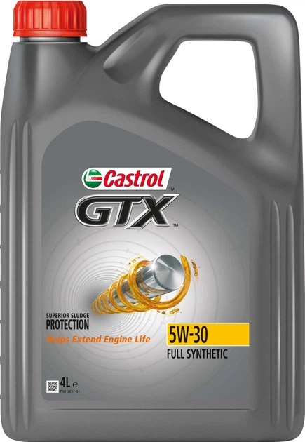 Моторное масло Castrol GTX 5W-30 4 л (4008177178399) – фото, отзывы, характеристики в интернет ...