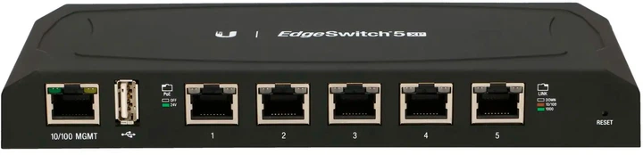 Коммутатор Ubiquiti EdgeSwitch 5XP Gigabit Ethernet 10/100/1000 – фото ...