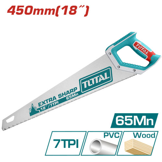 Ножовка по дереву Total 450 мм (THT55450) – фото, отзывы ...