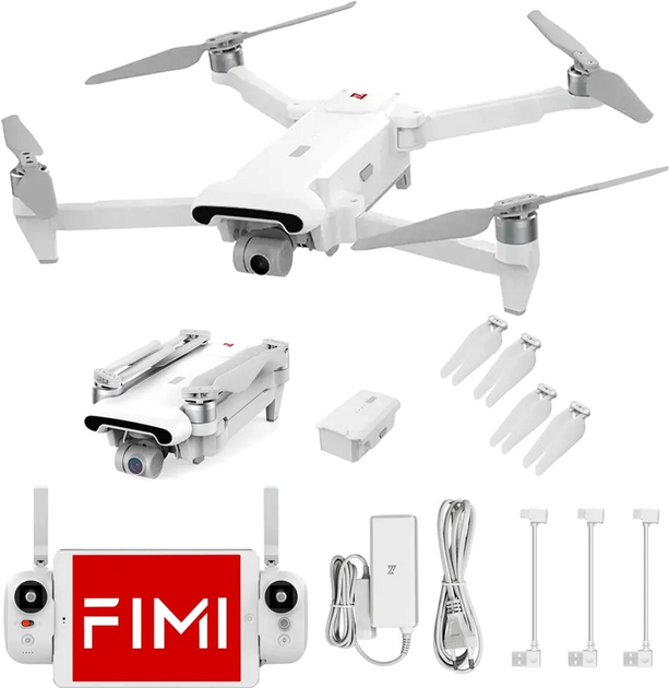 Квадрокоптер XIAOMI Fimi X8 SE 2022 V2 (1x аккумулятор) (6974432550102 ...