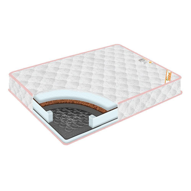 Матрас ортопедический Homefort Classic с кокосом 70х190 см Белый ...