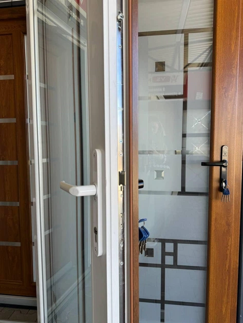 Двері інкрустація WDS 70/Т116мм 960*2050 Праве зовн.Горіх ( – фото, отзывы, характеристики в ...