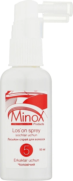 Лосьйон-спрей проти випадіння волосся - MinoX 5 Lotion-Spray For Hair ...