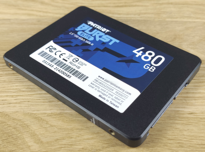 SSD диск Patriot Burst Elite 480GB 2.5" SATAIII TLC (PBE480GS25SSDR ...