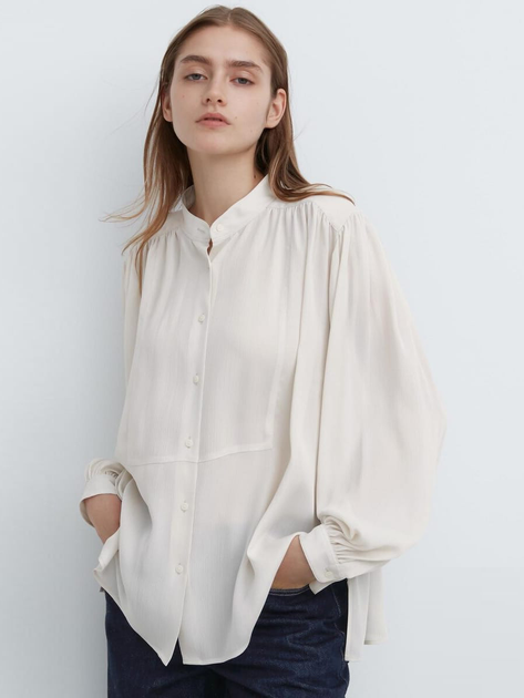 Блузка женская Uniqlo 278396850 M Белая (1159795991) – Брендовая одежда ...