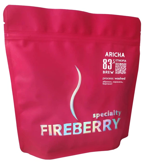 Купить Кофе в зернах Ethiopia Aricha BREW FIREBERRY моносорт 250 г ...