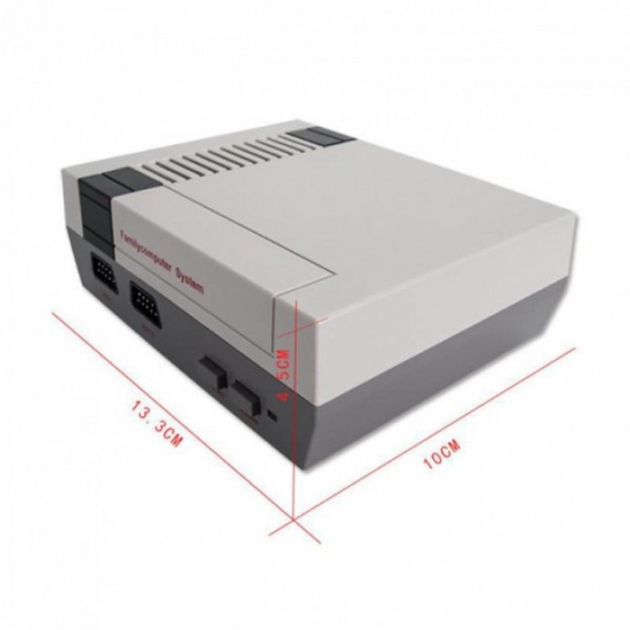 Игровая приставка Mini NES + 620 игр консоль с джойстиками Серая ...