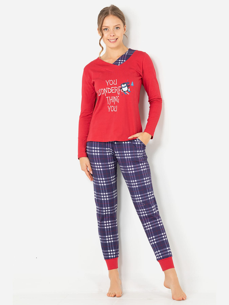 Пижама (лонгслив + штаны) женская хлопковая DoReMi 002-000724 M-L ...