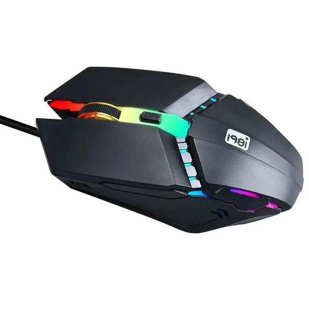 Набор игровой 2в1 клавиатура и мышка с подсветкой RGB 198I G506 Black ...