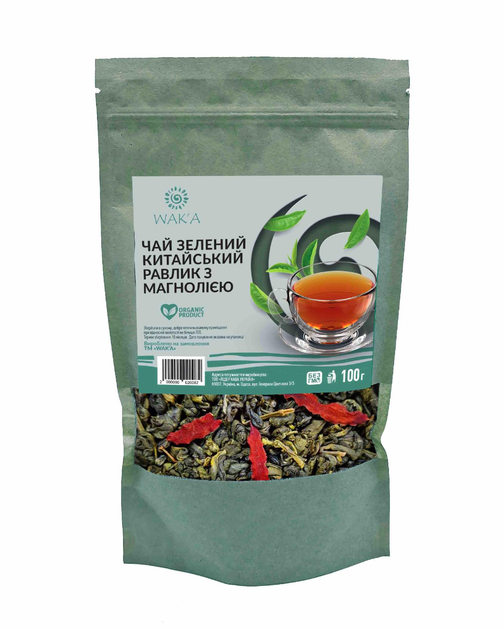 Чай зелений китайський Равлик з магнолією, 100г від продавця: Coffee ...