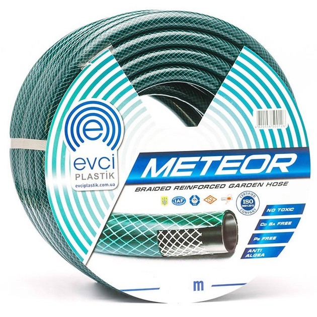 Шланг для полива EVCI Plastik Meteor ПВХ Ø3/4" трехслойный ...