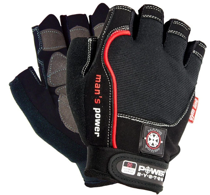 Рукавички для фітнесу Power System PS-2580 Man’s Power Black L – фото ...