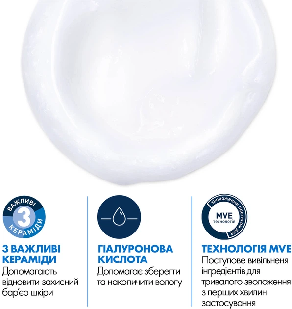 Очищувальна зволожувальна емульсія CeraVe для нормальної та сухої шкіри ...